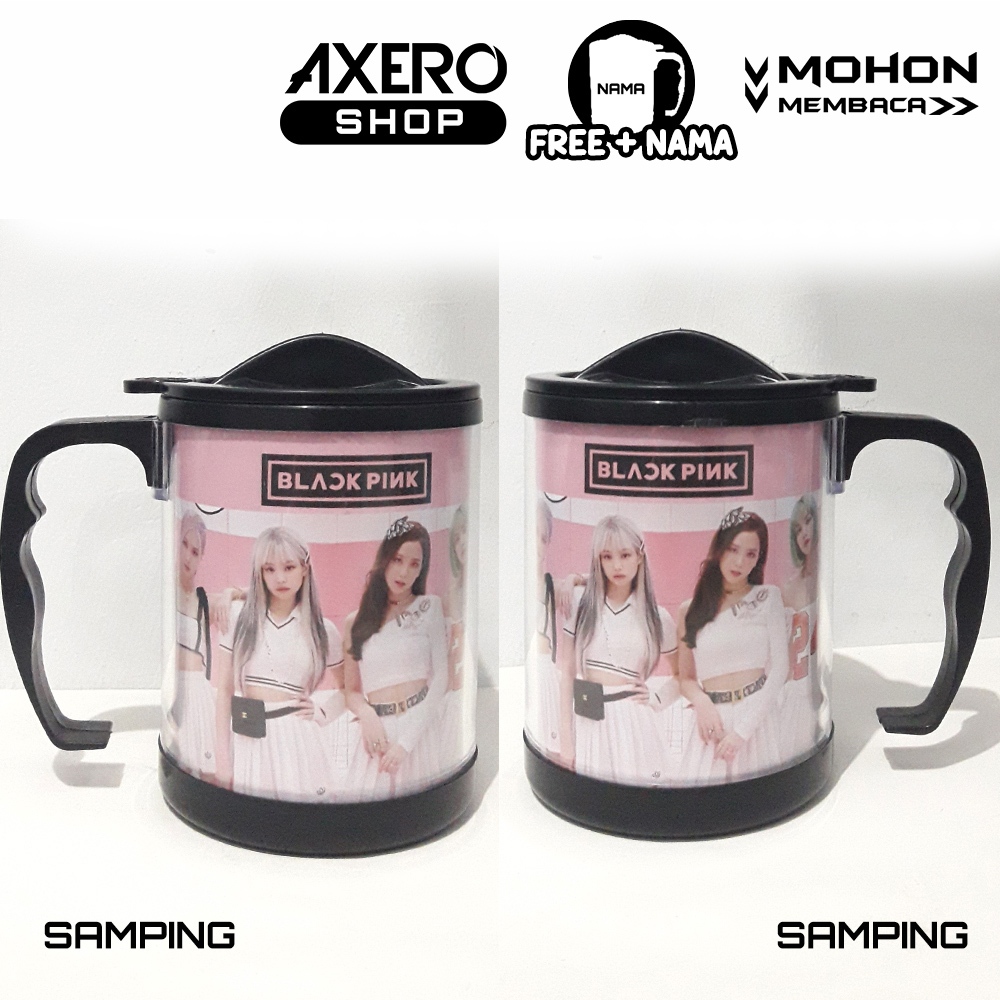 Jual Tumbler MUG BLACKPINK / cangkir MUG gelas BLACKPINK / BLINK ...