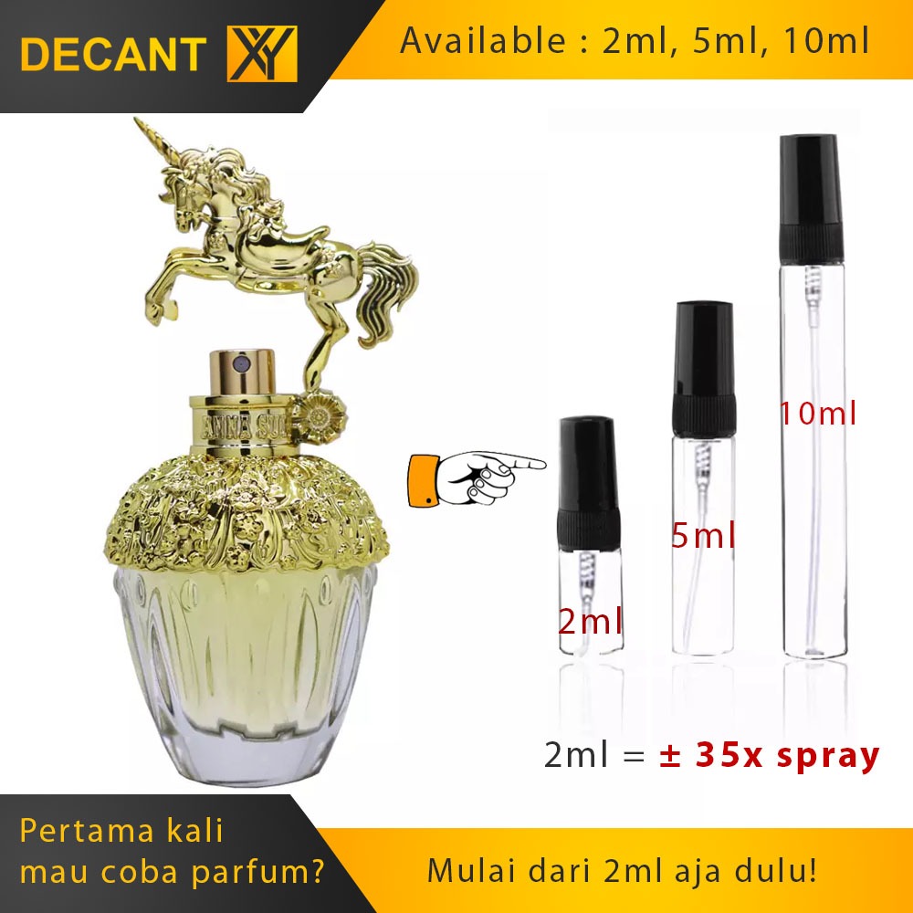 Jual Decant Parfum Anna Sui Fantasia Woman 2ml 5ml 10ml | Shopee Indonesia