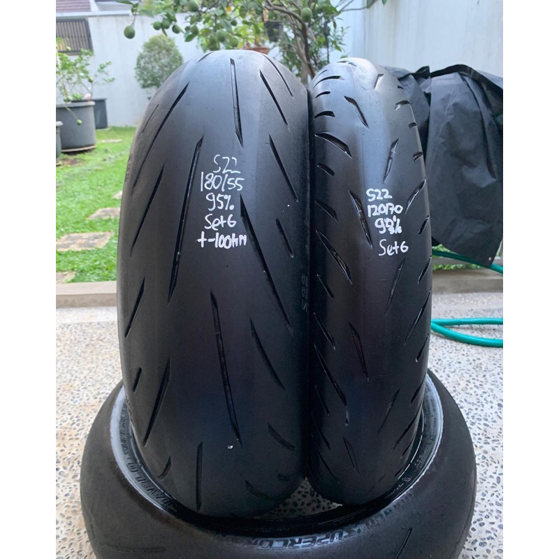 Jual BAN BATTLAX S22 UKURAN 120/70R17 190/55R17 | Shopee Indonesia