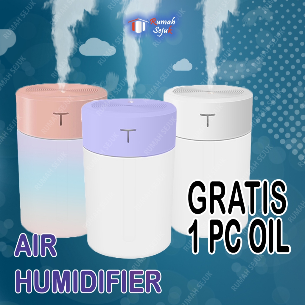 Jual Diffuser Humidifier GRATIS Oil Botol Essential Oil Disfuser ...