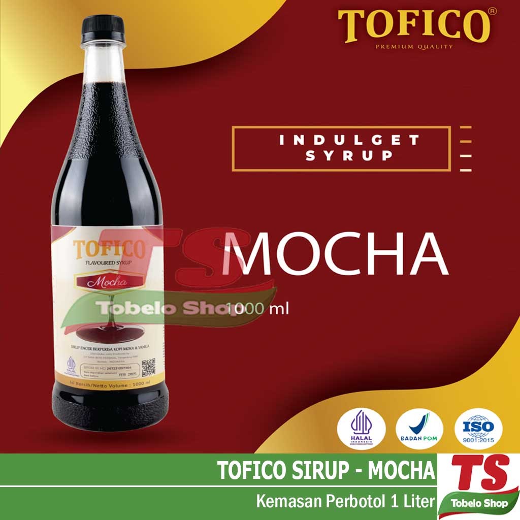 Jual TOFICO MOCHA SYRUP 1LITER / TOFICO MOCHA SIRUP | Shopee Indonesia