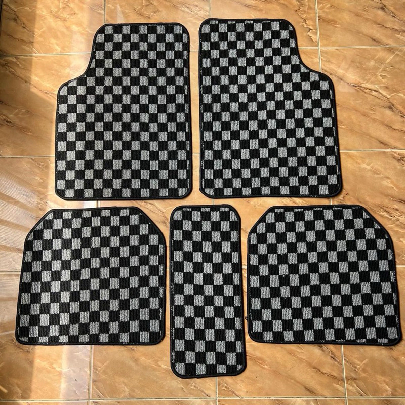 Jual Karpet mobil motif dadu/catur thailand jdm universal | Shopee ...