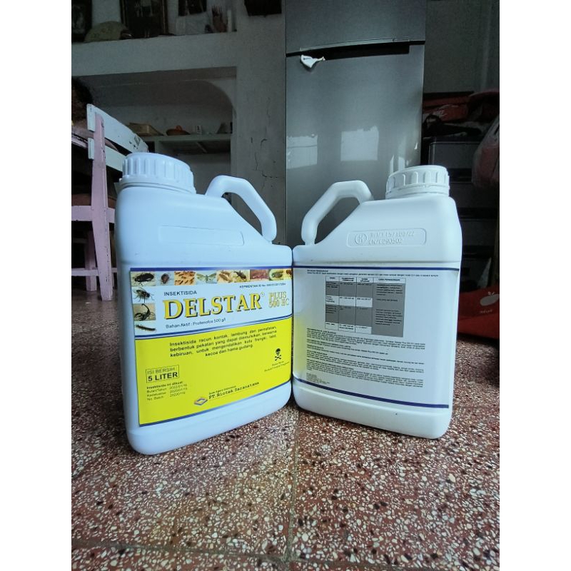 Jual OBAT ANTI HAMA GUDANG DELSTAR PLUS 500EC 5 LITER PALAWIJA KUTU ...