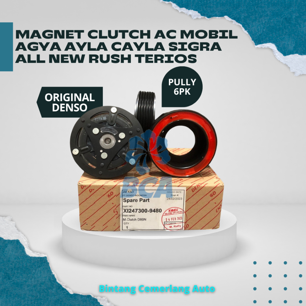 Jual MAGNET CLUTCH AC Mobil Agya Ayla Calya Cayla Sigra All New Rush ...