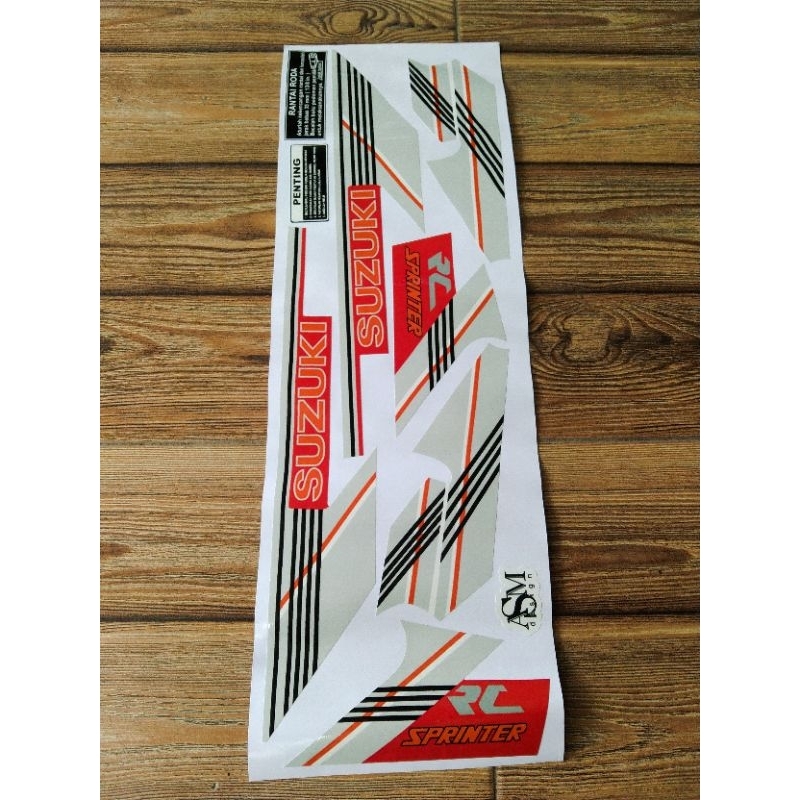 Jual striping sticker Suzuki rc sprinter custom | Shopee Indonesia