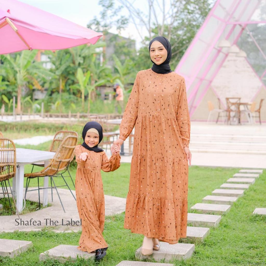 Jual GAMIS COUPLE IBU DAN ANAK MOTIF BUNGA BY SHAFEA THE LABEL - GAMIS ...