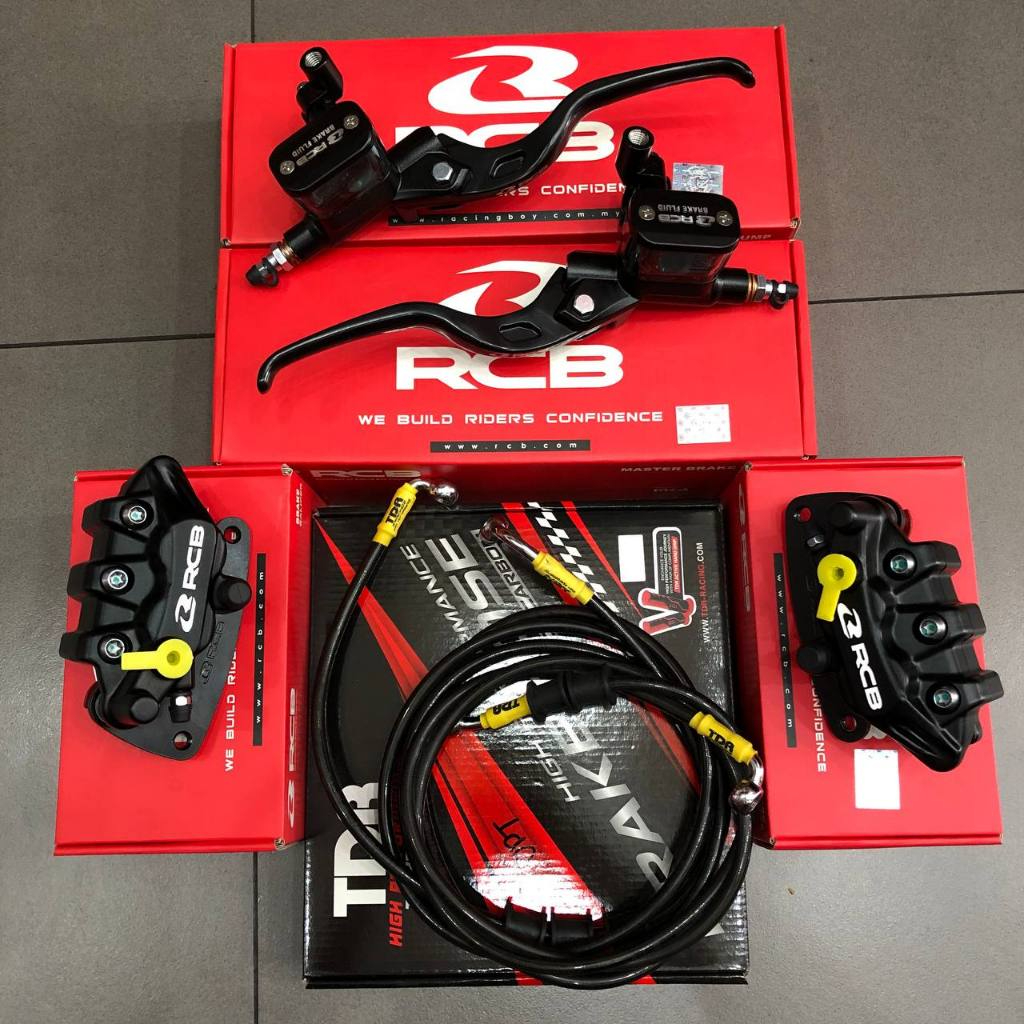 Jual Paketan Master Rem RCB E3 14mm Set Kanan Kiri + Kaliper RCB S ...