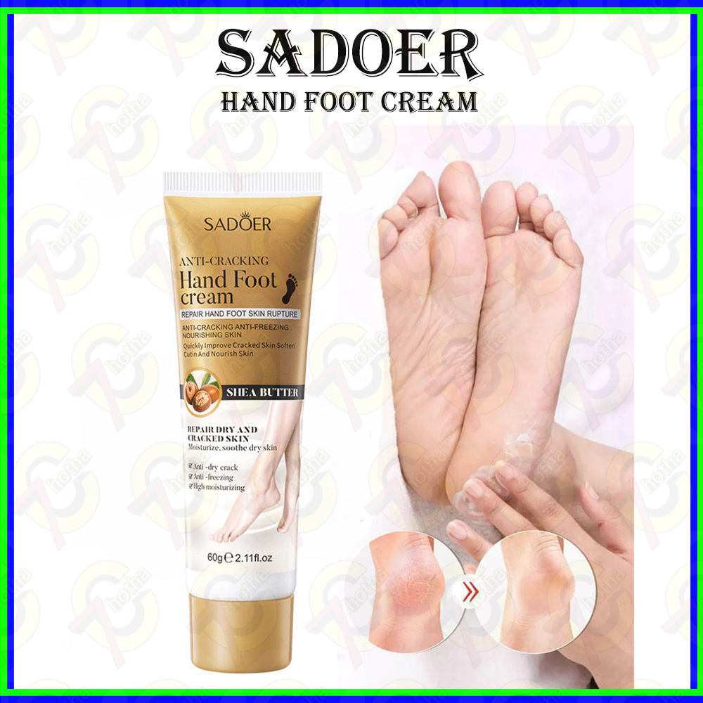 Jual 【7C】SADOER Collagen Foot Hand Cream Anti Cracking Krim tangan Kaki ...