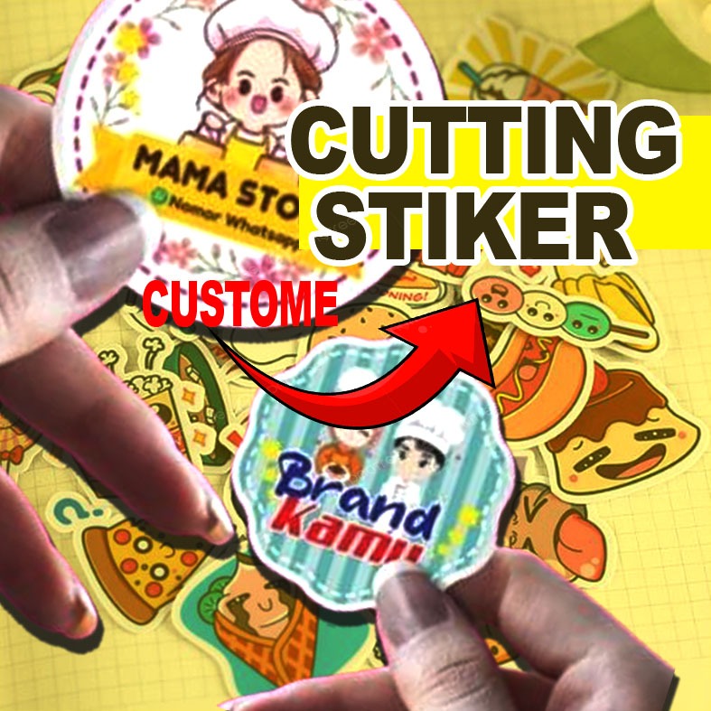 Jual Stiker Cuting Stiker Kostum Nama Logo Komunitas Bikin Huruf Dll Shopee Indonesia