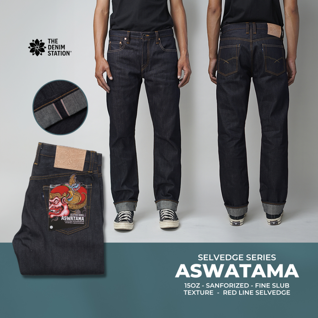 Jual The Denim Station - Aswatama 15oz Sanforized Denim With Classic ...