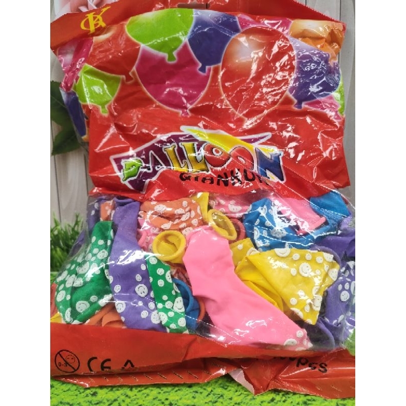 Jual Balon latex isi 20pcs UK 12inc , balon bermacam-macam motif ...