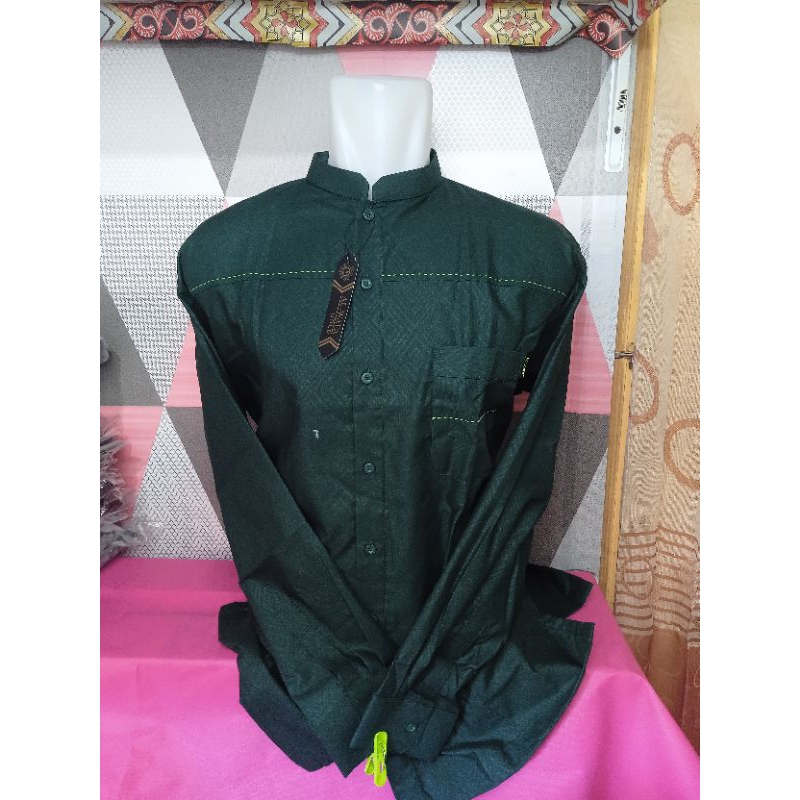 Jual BAJU KOKO AL WAFA UKURAN JUMBO , Baju muslim al-wafa jumbo lengan ...