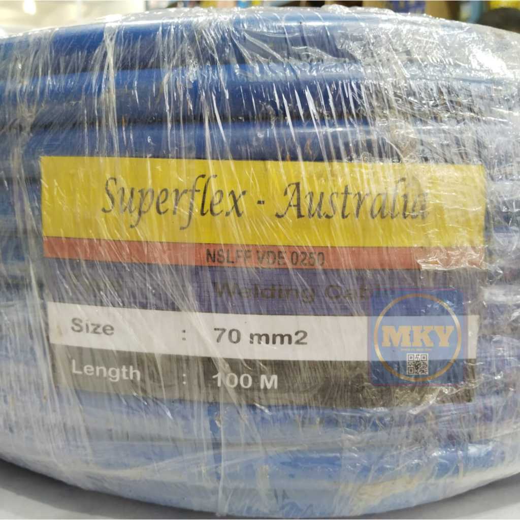 Jual KABEL LAS SUPERFLEX 70MM / WELDING CABLE SUPERFLEX 70 MM TEMBAGA ...