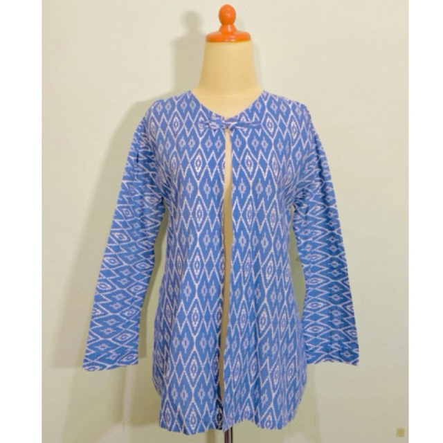 Jual Atasan outer luaran blus blouse kemeja batik bahan katun prima ...