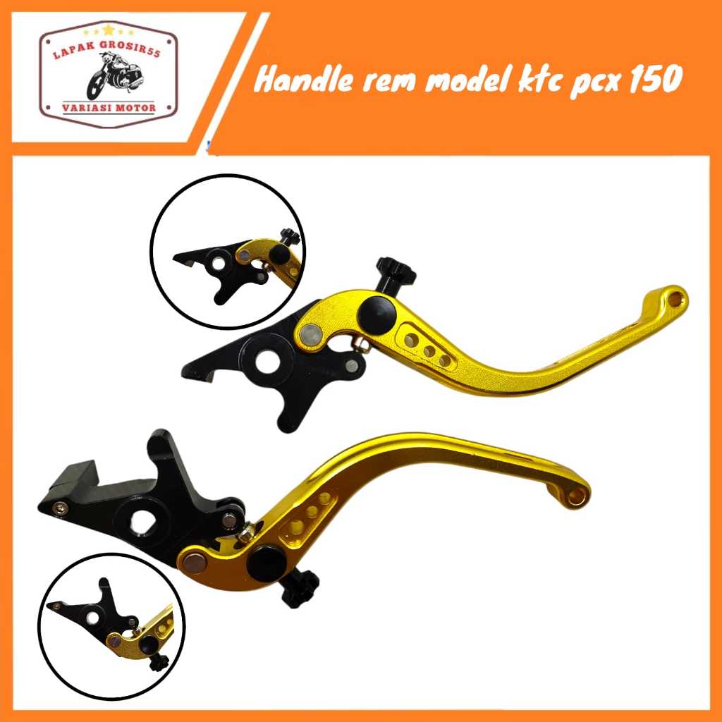 Jual Handle rem model KTC Full CNC Satu set PNP PCX PCX 150 | Shopee ...