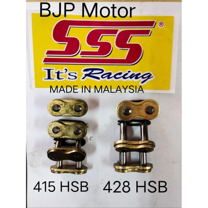 Jual Sambungan Rantai/Connecting Link SSS 428/415 HSB GOLD Untuk ...