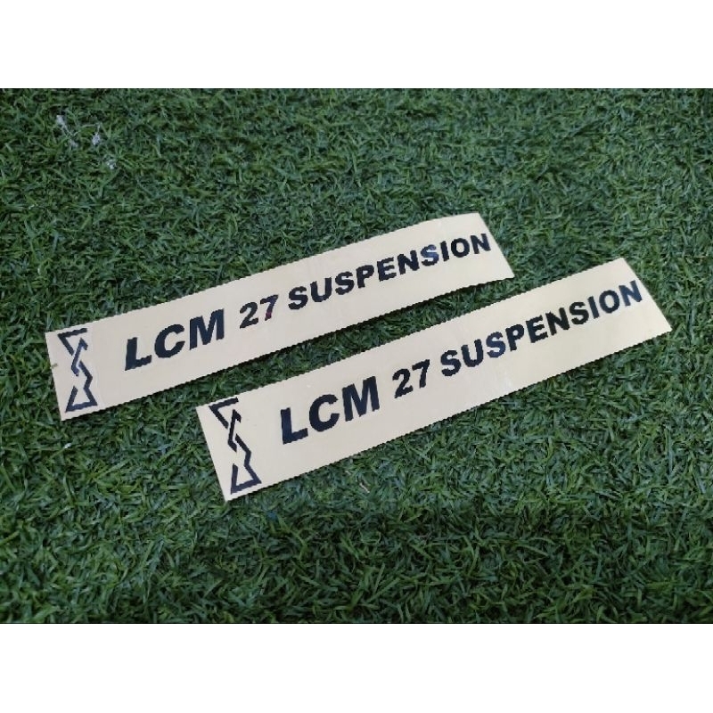 Jual stiker LCM 27 suspension (hitam) | Shopee Indonesia