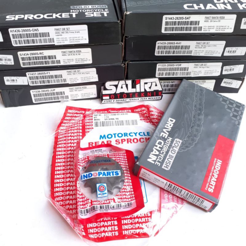 Jual Girset Gear Set Komplit Grand Supra Crypton Fiz R Jupiter Z 1 MX ...