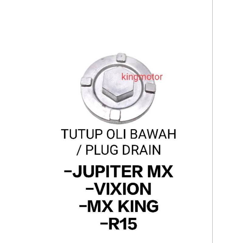 Jual BAUT TUTUP OLI BAWAH PLUG DRAIN JUPITER MX VIXION R15 BYSON MX ...