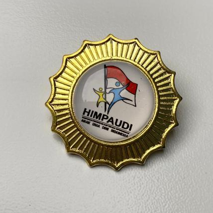 Jual Pin HIMPAUDI Model Matahari | Shopee Indonesia