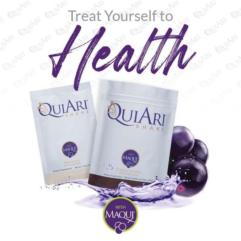 Jual QuiAri Shake Travel Friendly 14 Sachet Maqui Berry MaquiX Susu ...