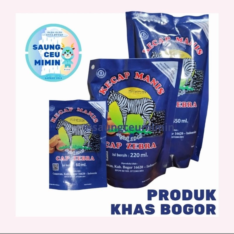 Jual Official Partner - Beli 1 dapat 2 Kecap Zebra Isi Ulang Pouch 550 ...