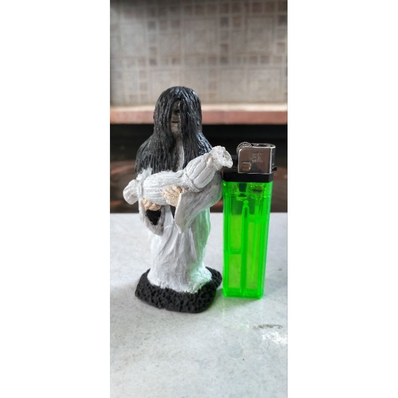 Jual Patung Setan Kuntilanak|| ornamen dekorasi hiasan meja bahan resin ...