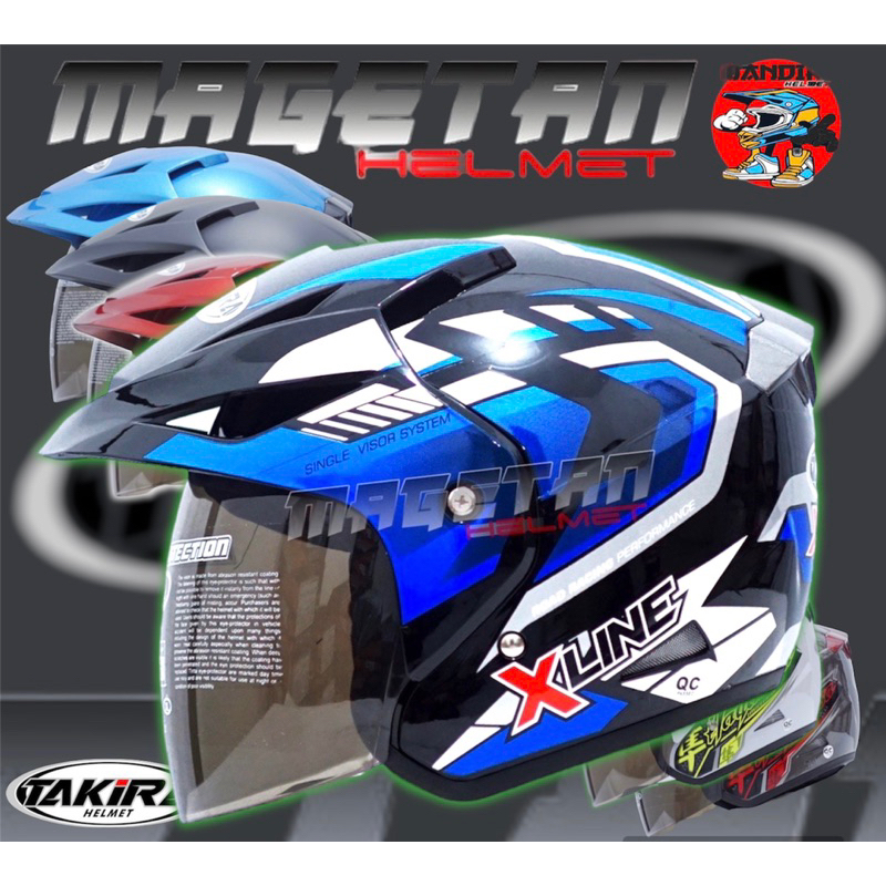 Jual HELM HALF FACE MOTIF I HELM TAKIRA MOTIF I HELM SNI KEREN MURAH ...