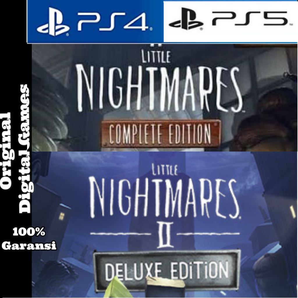 Jual Little Nightmares 1 Complete + Little Nightmares 2 Deluxe PS4 PS5 ...