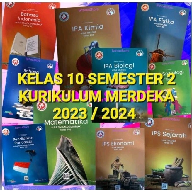 Jual Buku PR lks Interaktif Intan Pariwara SMA Kelas 10 Semester 2 Kurikulum Merdeka Tahun 2024 ...
