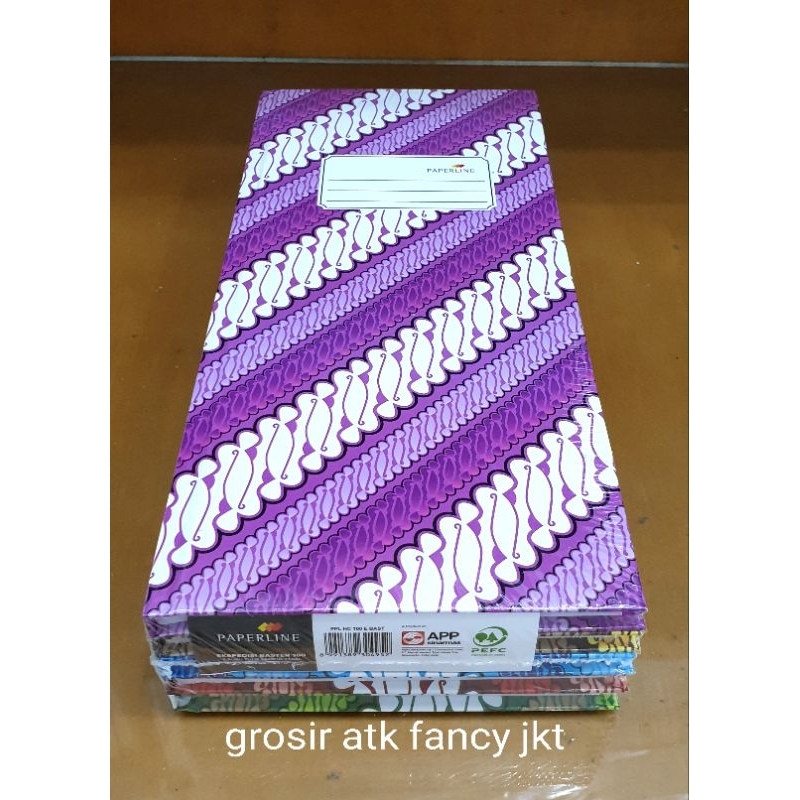 Jual ( 5 buku ) Buku Hard Cover Baster Paperline 100 Lembar ( untuk kirim expedisi / akutansi ...