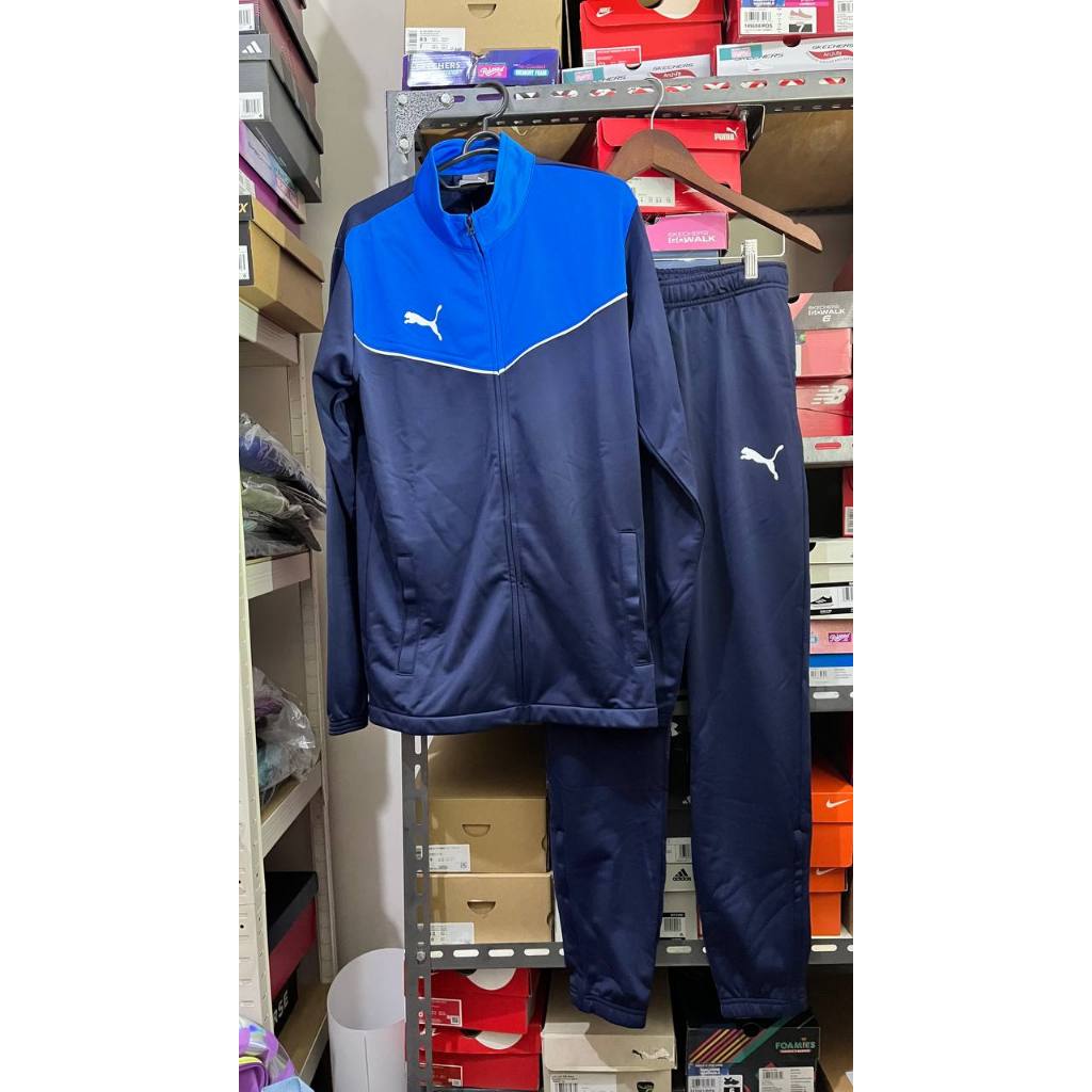 Jual Baju track suit sale navy sepaket jacket dan celana olahraga pria ...