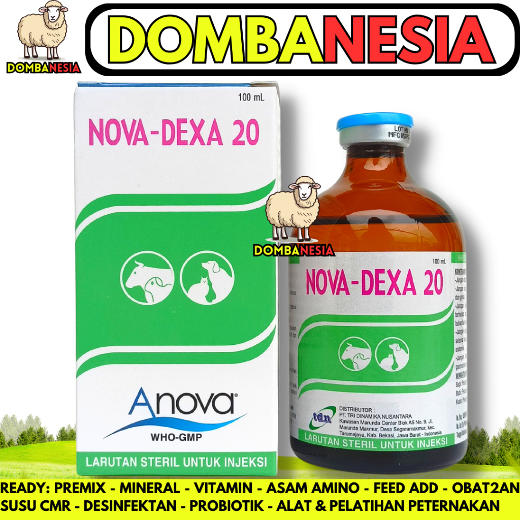 Jual NOVA DEXA 100ml - Obat Anti Inflamasi untuk Hewan Ternak like ...