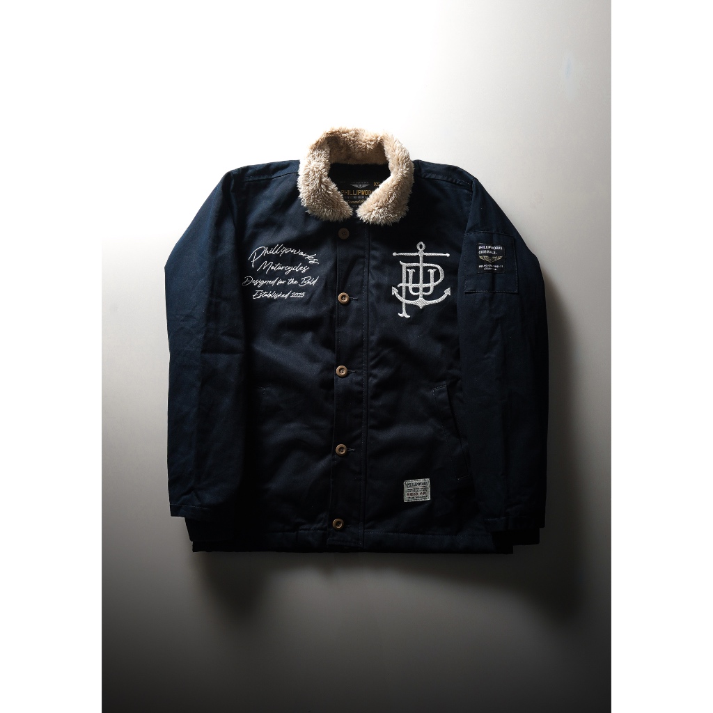 Jual PHILLIP WORKS PHILLIPWORKS JACKET JAKET TRACKER TRUCKER CASUAL ...