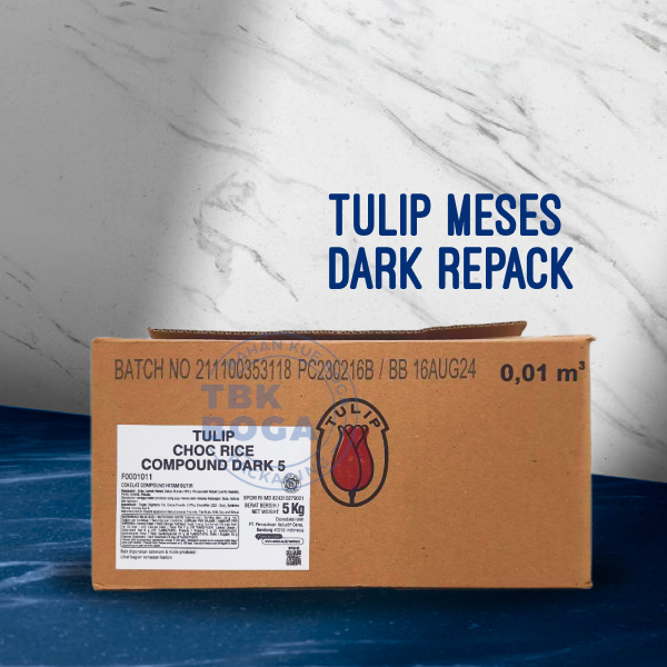 Jual ( Repack ) Meses Tulip ( 500, 1 kg ) Dark Coklat Butir Ceres ...