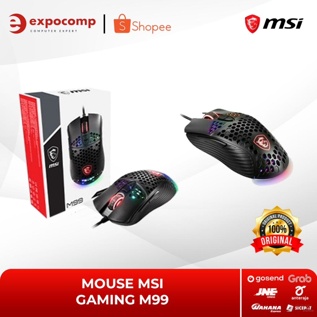 Jual MOUSE MSI GAMING M99 Original RGB LED Lighting Effects | Shopee ...