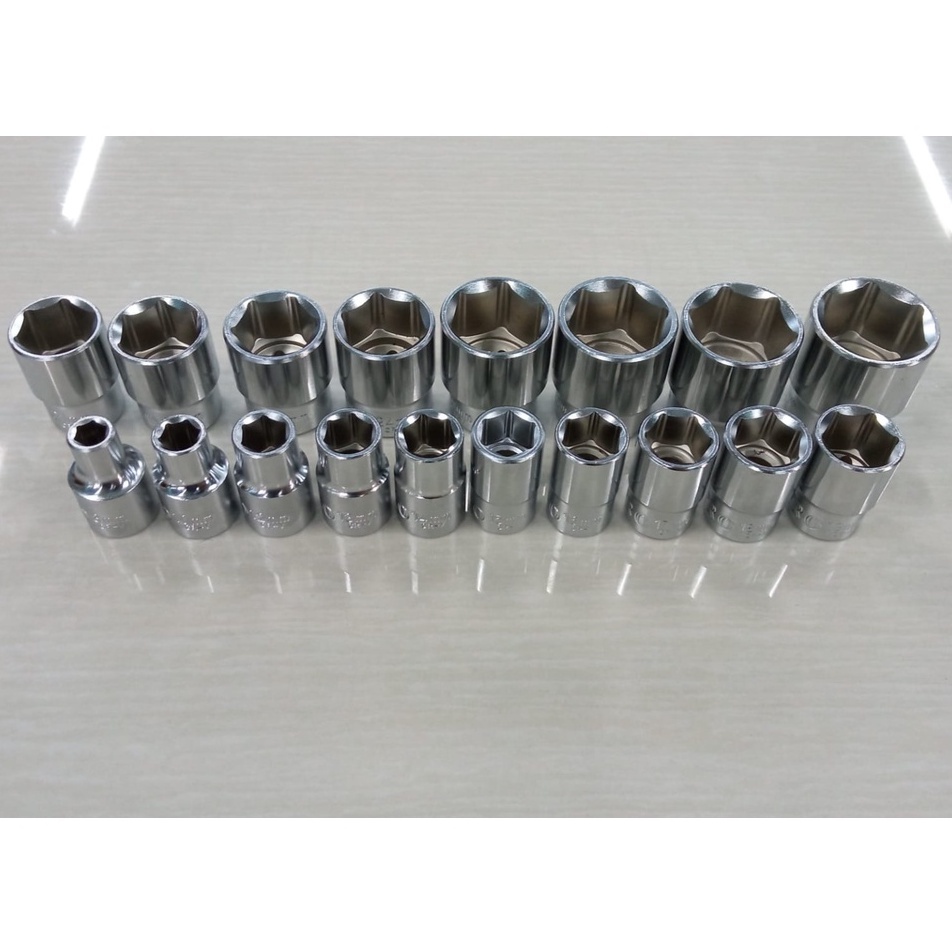 Jual Wipro Mata Kunci Shock Chrome Sok Sock Socket Bintang 1/2 inci 6PT ...