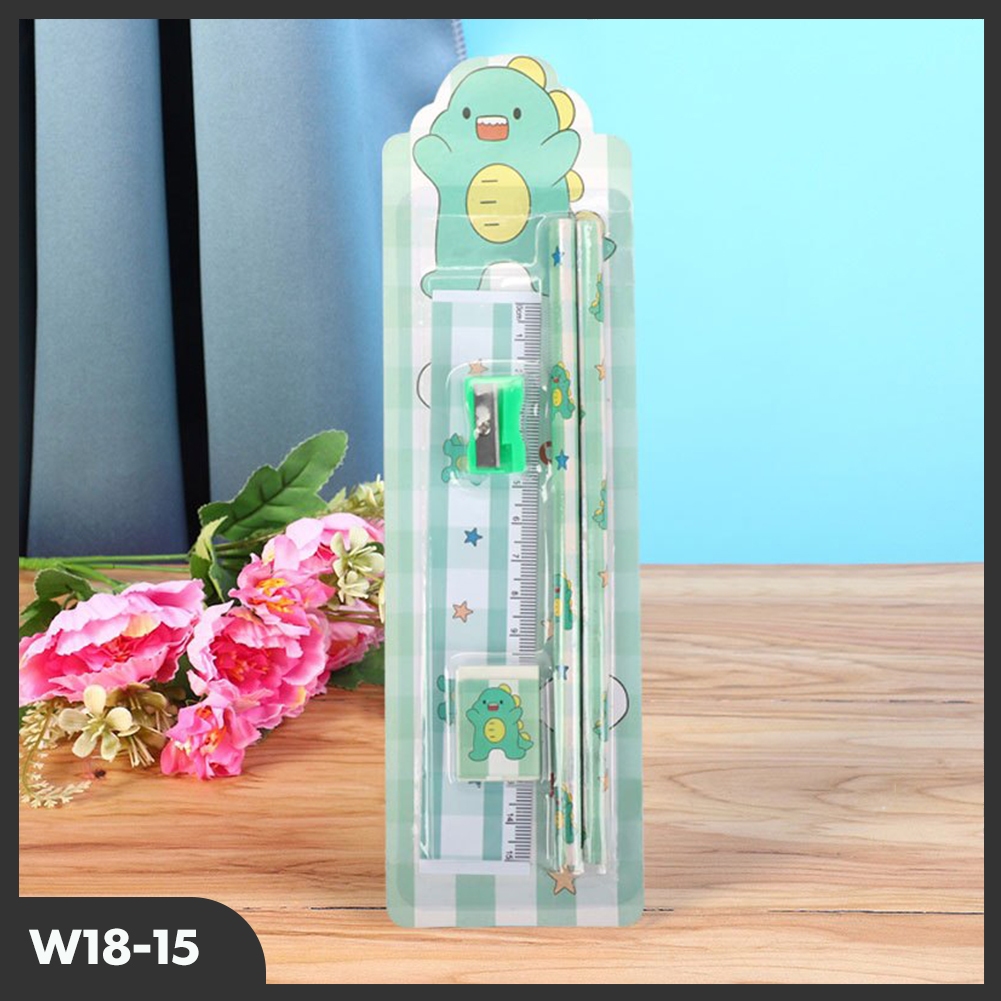 Jual AIMILO Set Alat Tulis Cocok Untuk Tempat Pensil Buku Tulis Kartun ...