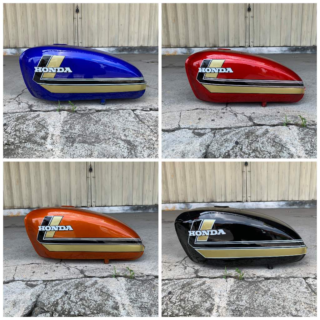 Jual TANGKI CB 125 CAT KEKINIAN MBOIS BAHAN PRES GALVANIS TEBAL TANKI ...