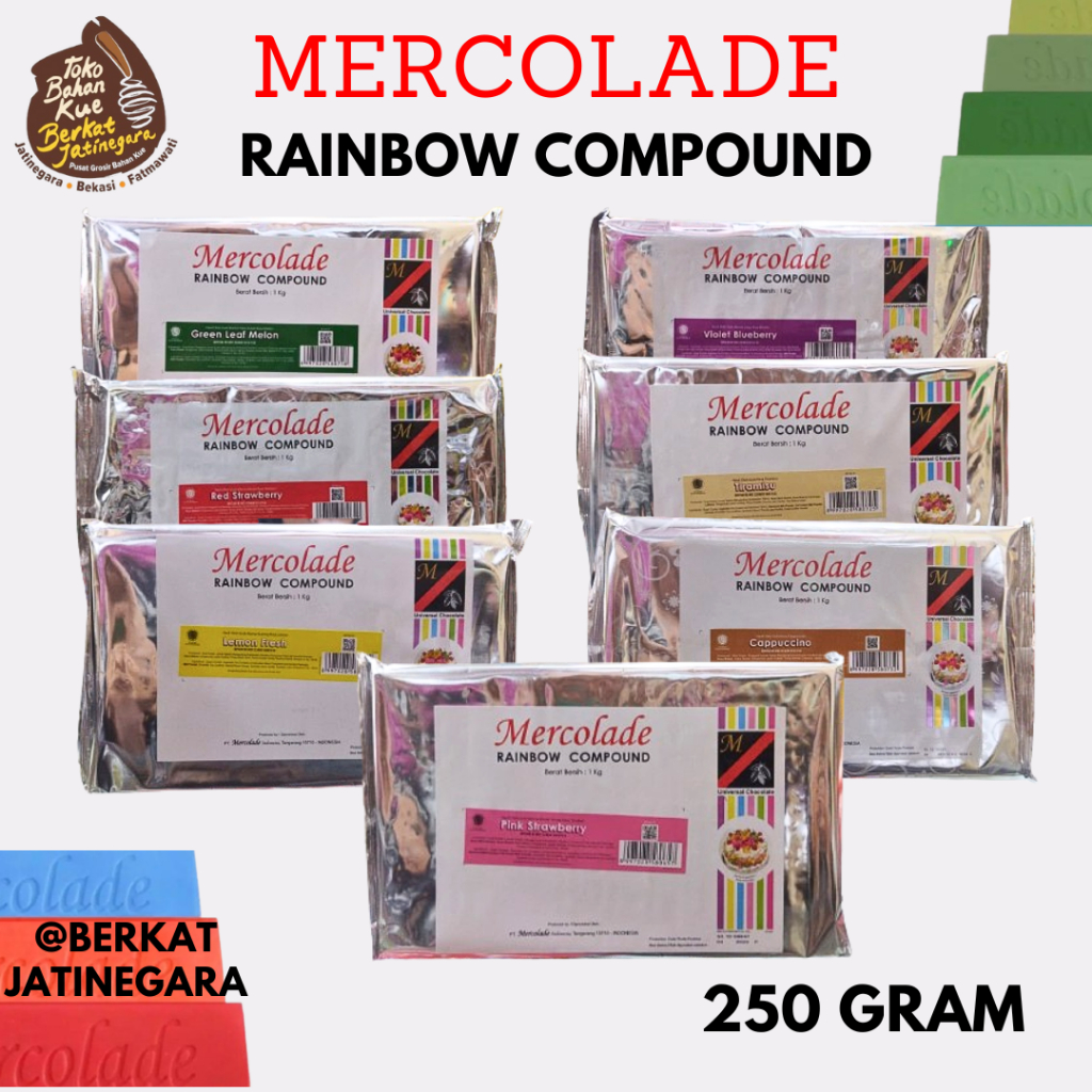 Jual REPACK 250 GR COKLAT BLOK MERCOLADE / MERCOLADE REPACK 250 GR ...