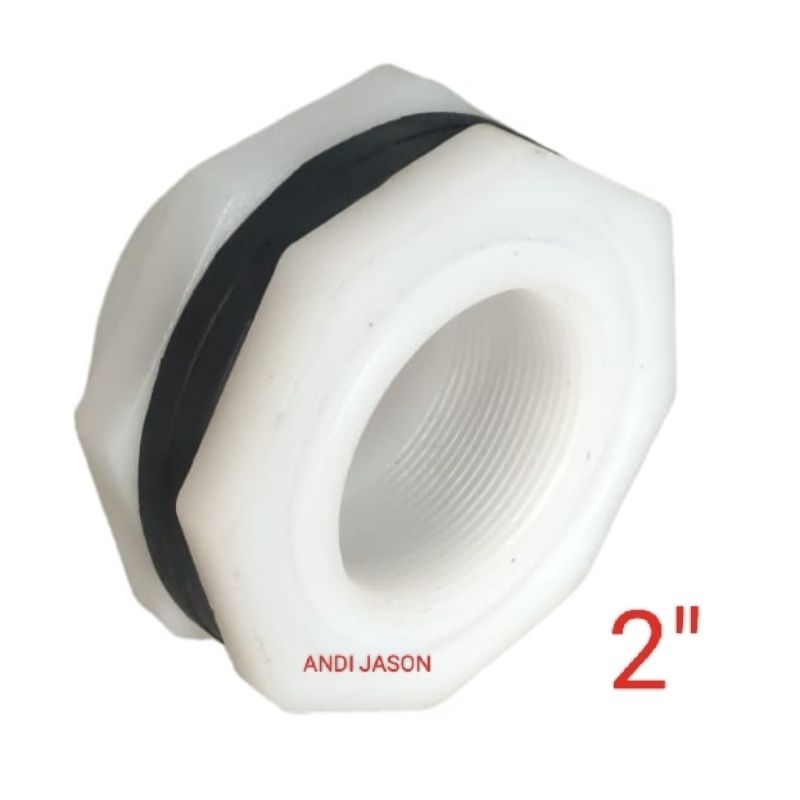 Jual V RING TANGKI PVC 2" WATER MUR TOREN TANDON DRAT DALAM 2" INCI ...
