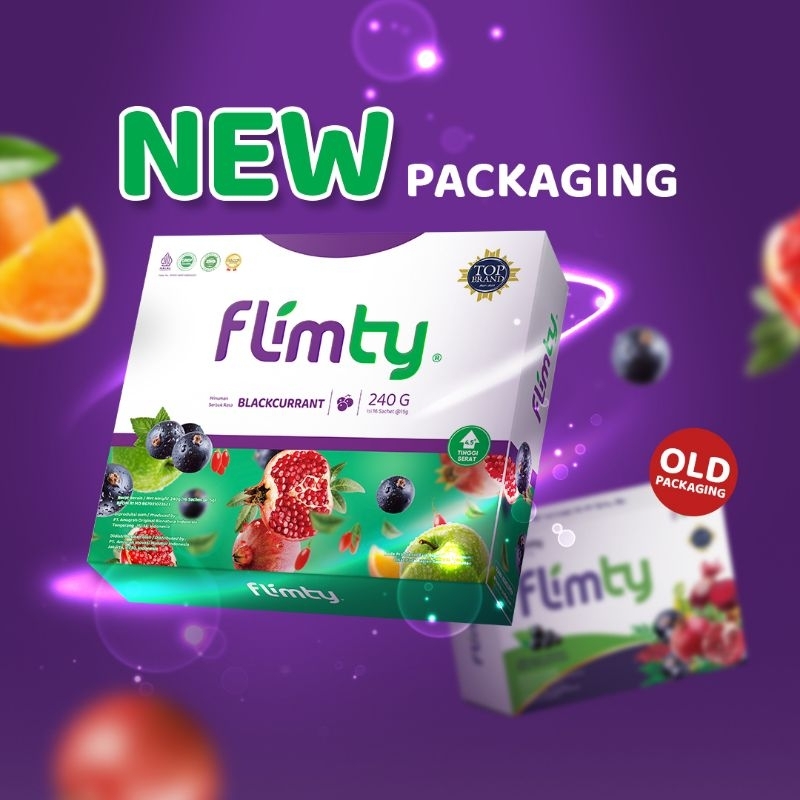 Jual FLIMTY FIBER SACHET, suplemen detox, melancarkan pencernaan ...