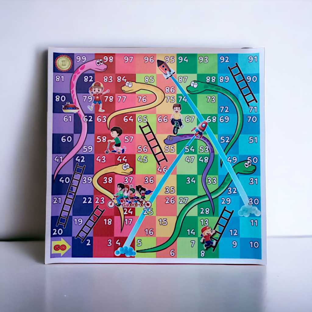 Jual Permainan Game Ular Tangga Keluarga+dadu | Shopee Indonesia