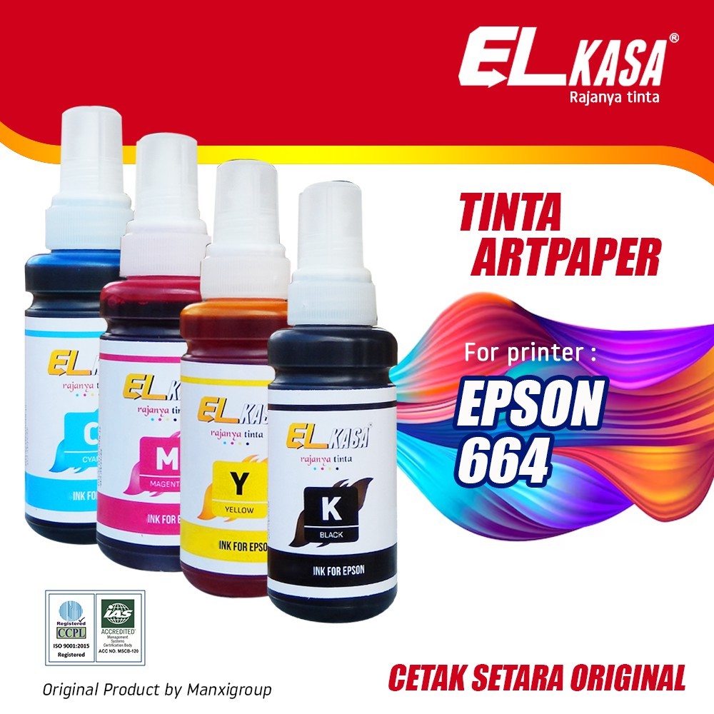 Jual Tinta Art Paper for Printer Epson 100ml by Elkasa | Shopee Indonesia