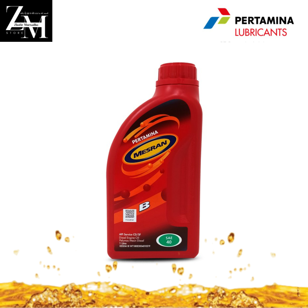 Jual B40 OLI MESRAN B40 1 LITER ORIGINAL PERTAMINA | Shopee Indonesia