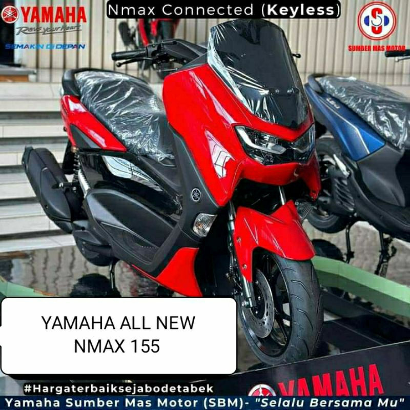 Jual Yamaha All New Nmax S Keyless Red Glossy | Shopee Indonesia