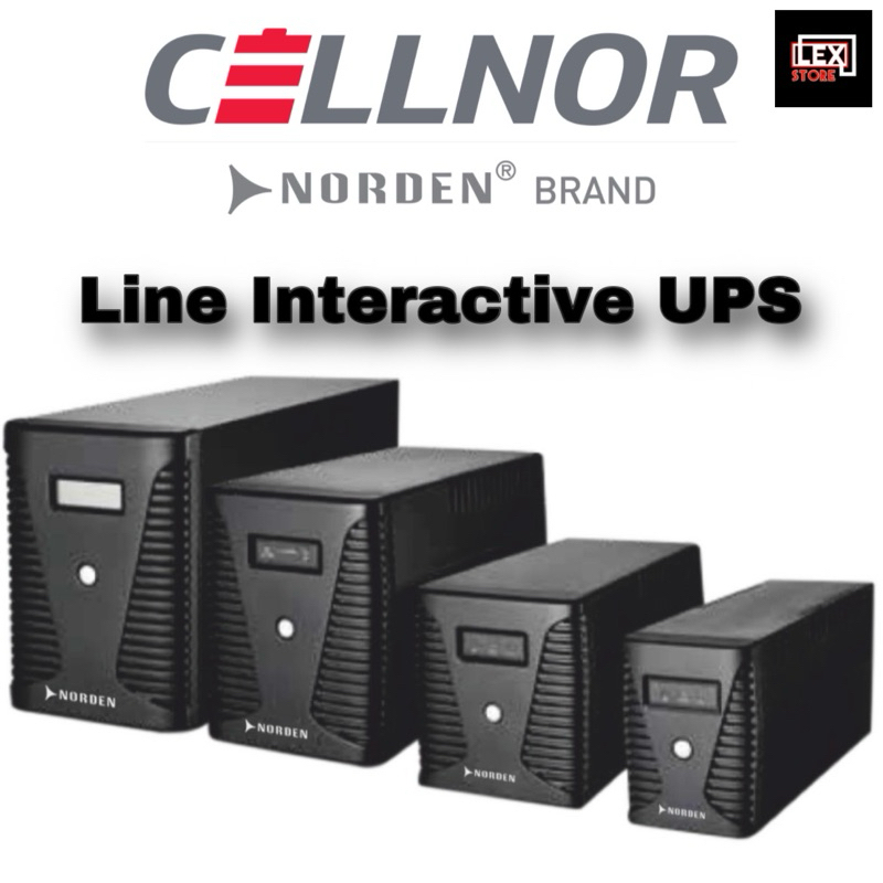 Jual Cellnor Norden 650VA Line Interactive UPS Super Fast Charging ...
