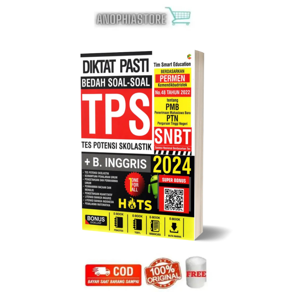 Jual Buku TPS 2024 Diktat Pasti Bedah Soal Soal TPS SNBT 2024 | Shopee Indonesia