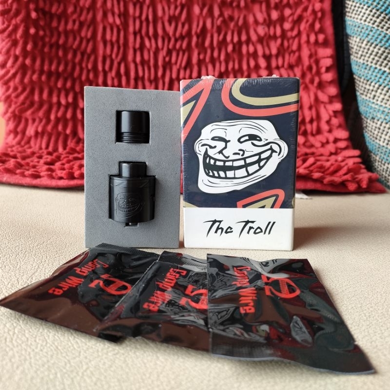 Jual RDA THE TROLL 25 AUTHENTIC BY WOTOFO | Shopee Indonesia