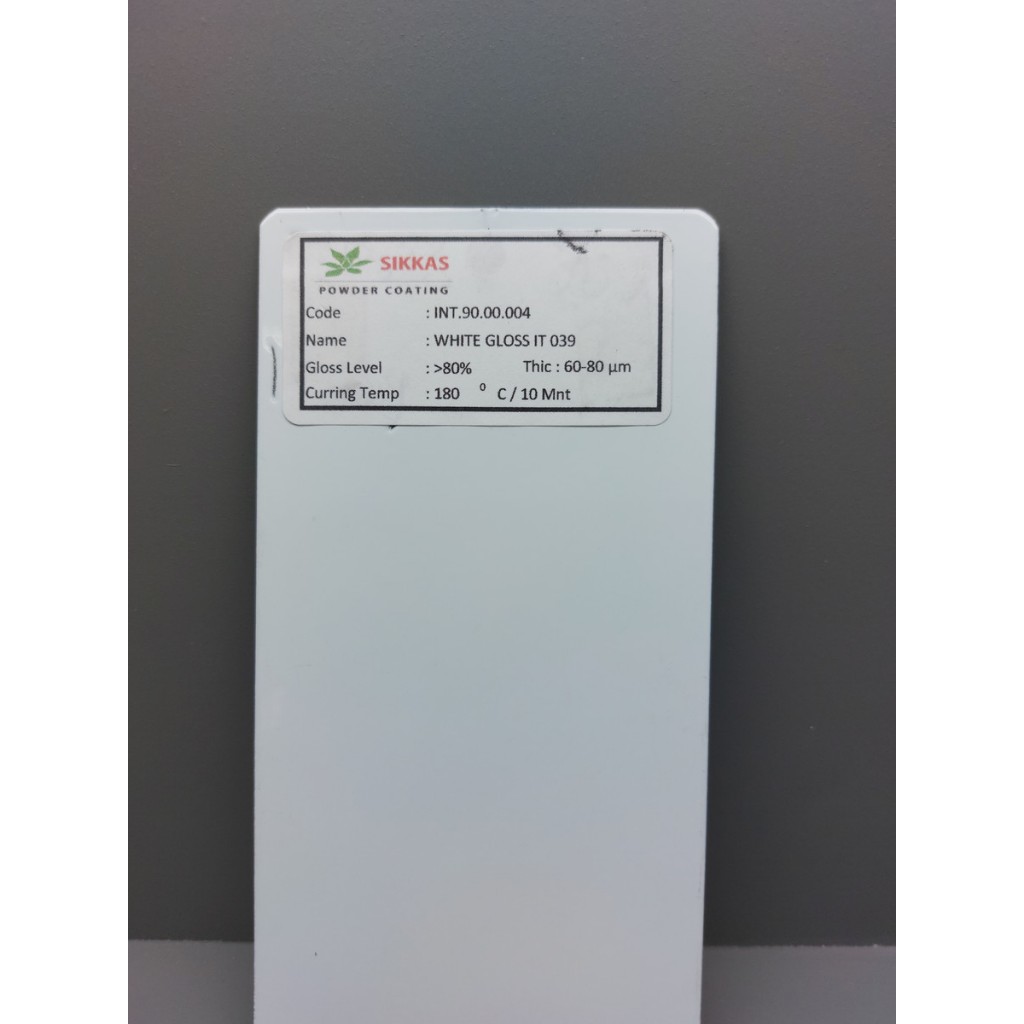 Jual POWDER COATING WARNA WHITE GLOSS IT 039 - HARGA 1 KG POWDER ...